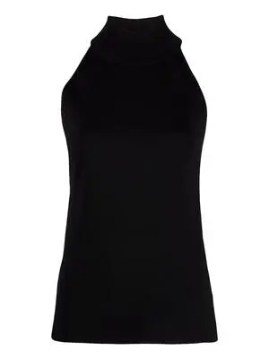 Givenchy Zip-detail Sleeveless Top - Black