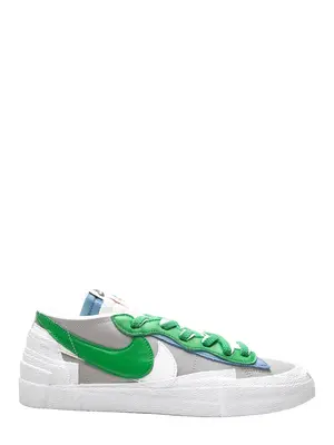 Nike X Sacai Blazer Low Classic Sneakers - Green