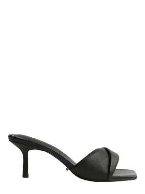 TONY BIANCO Alexa Mule - Black Nappa