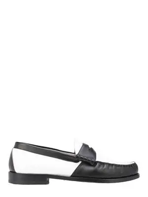 Rhude Colour-block Penny Loafers - Black