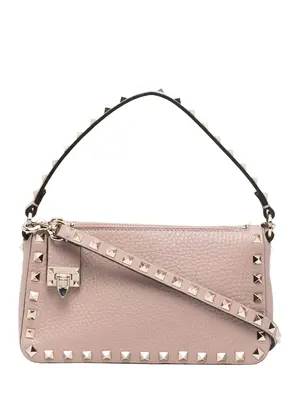 Valentino Garavani Small Rockstud Crossbody Bag - Neutrals
