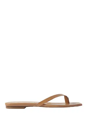 AEYDĒ Aeyde Renee Leather Flip Flops
