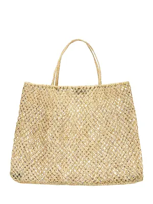 FLORABELLA Baie Raffia Bag - Natural