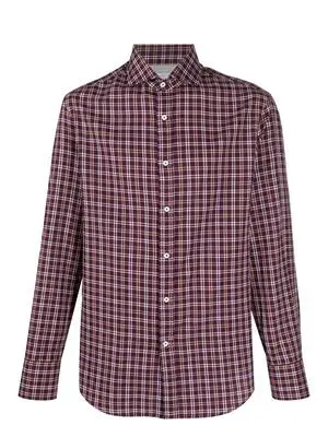 BRUNELLO CUCINELLI Checked Cotton Shirt
