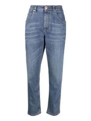 BRUNELLO CUCINELLI Mid-Rise Straight-Leg Jeans