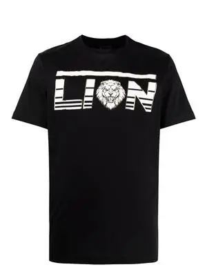 BILLIONAIRE Lion-print T-shirt - Black