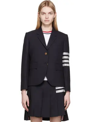 Thom Browne Thom Browne 4-Bar Blazer 415 Navy