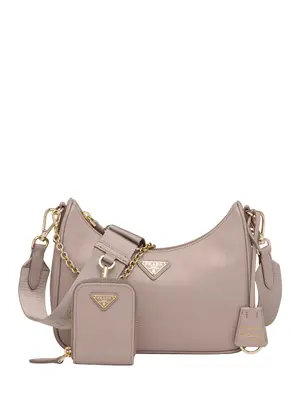 Prada Prada Re-Edition 2005 Shoulder Bag Light Pink