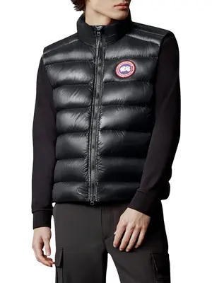 Canada Goose Crofton Quilted Down Vest - Black