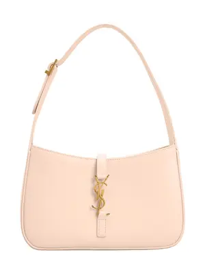 Saint Laurent Le 5 À 7 Shoulder Bag Nude