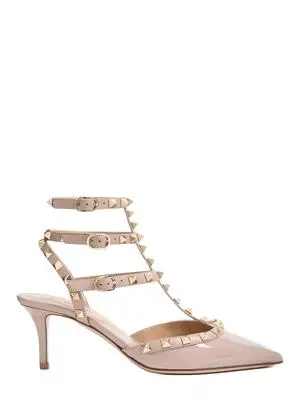 Valentino Garavani Valentino Garavani Rockstud Caged Pump 65mm Poudre