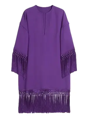 Valentino Garavani Valentino Cady Couture Dress Violet