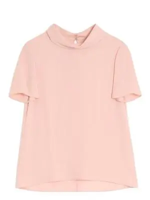 Valentino Garavani Georgette Top - Rose