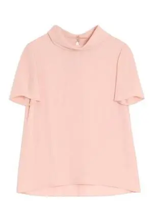Valentino Garavani Georgette Top - Rose