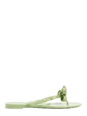 Valentino Garavani Valentino Garavani Rockstud Slipper Mint