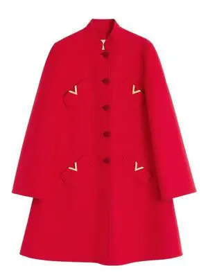 Valentino Garavani Compact Drap Coat - Paris