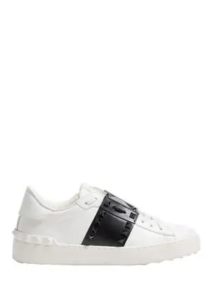 Valentino Garavani Rockstud Untitled Sneaker - White/ Black