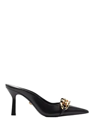 VERSACE Versace Medusa Chain-Trim Mules