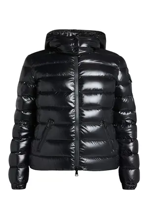 Moncler Moncler Bady Fitted Puffer Jacket Dark Black