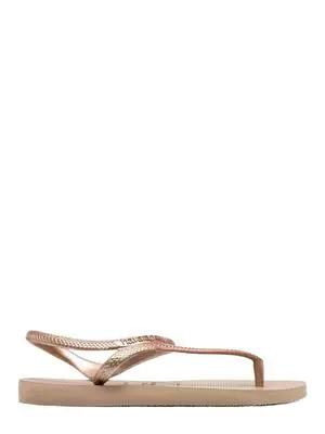 Havaianas Flash Urban Greek-key Sandals - Neutrals