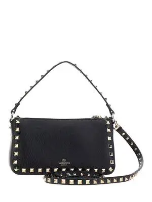 VALENTINO Rockstud Leather Crossbody Bag