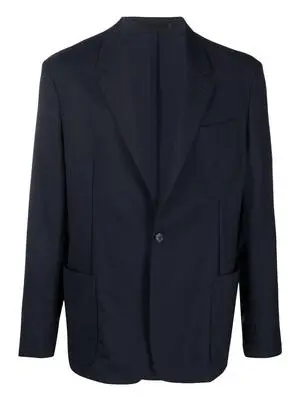 PAUL SMITH Darted Single-breast Wool Blazer
