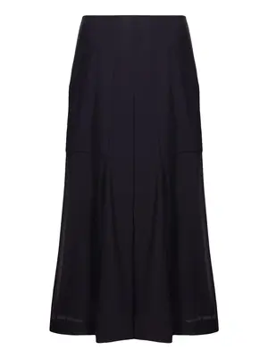 SALVATORE FERRAGAMO Ferragamo High-Waisted Midi Skirt