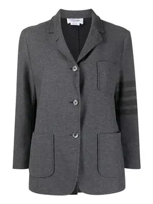 Thom Browne 4-bar Stripe Blazer - Grey