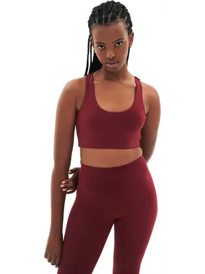 Splits59 Sara Airweight Bra Bordeaux