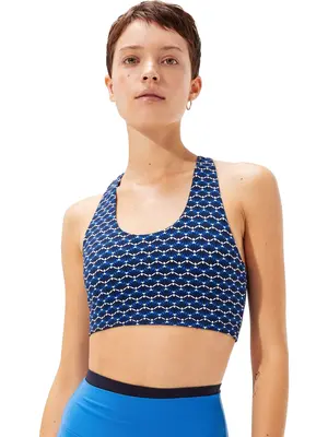 Splits59 Sara Airweight Bra Indigo Shell