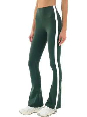 Splits59 Raquel High-waist Flared Leggings - Military/white