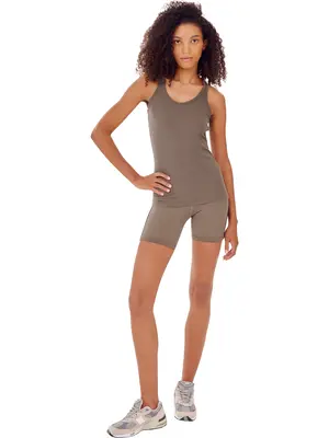 Splits59 Ashby Ribbed Tank Lentil