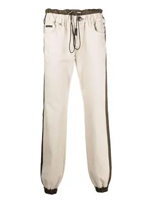 Philipp Plein Iconic Plein Jogging Trousers - Neutrals