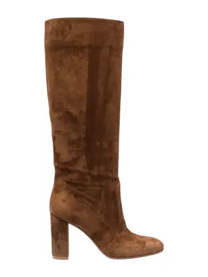 GIANVITO ROSSI Glen 85mm Knee-length Boots - Brown