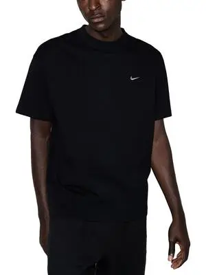 Nike Swoosh Logo Cotton T-shirt - Blue