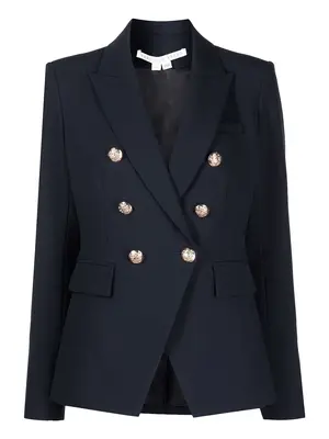 Veronica Beard Miller Dickey Blazer - Blue