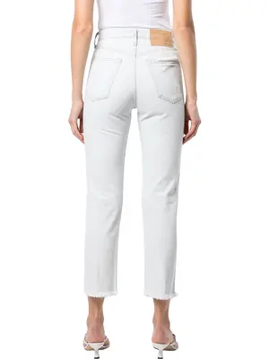 Rag & Bone Maya High-rise Slim-cut Jeans - Blue