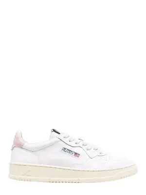 AUTRY Side Logo-patch Sneakers - White