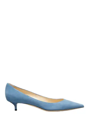 JIMMY CHOO Jimmy Choo Amelia Suede Pumps Butterfly Blue