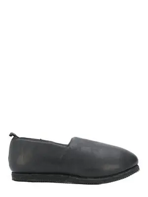Guidi Plain Chunky-style Loafers - Balck