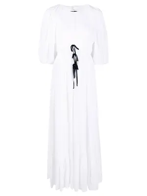 Erdem Marlyn Maxi Dress - White