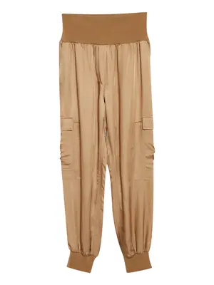 Cinq À Sept Cinq À Sept Giles Cropped Cargo Joggers Gold