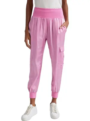 Cinq À Sept Cinq À Sept Giles Cropped Cargo Joggers Primrose