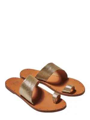 Beek Finch Sandal - Platinum/honey
