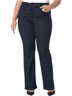 NYDJ NYDJ Barbara Stretch Bootcut Jeans Rinse Tonal Stitch