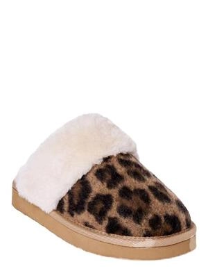 Brown Fuzzy Leopard