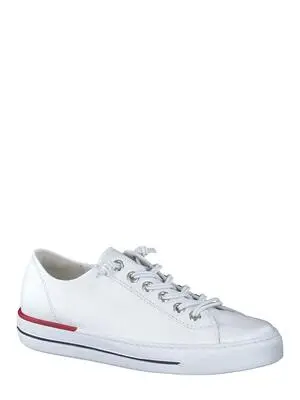 Paul Green Paul Green Hadley Platform Sneaker White Red