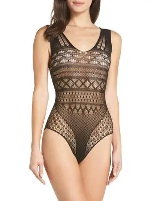 HAUTY Lace Bodysuit - Black