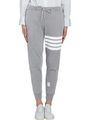 Thom Browne Thom Browne 4-Bar Sweatpants Light Grey