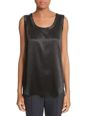 LAFAYETTE 148 NEW YORK Lafayette 148 New York Perla Reversible Silk Tank